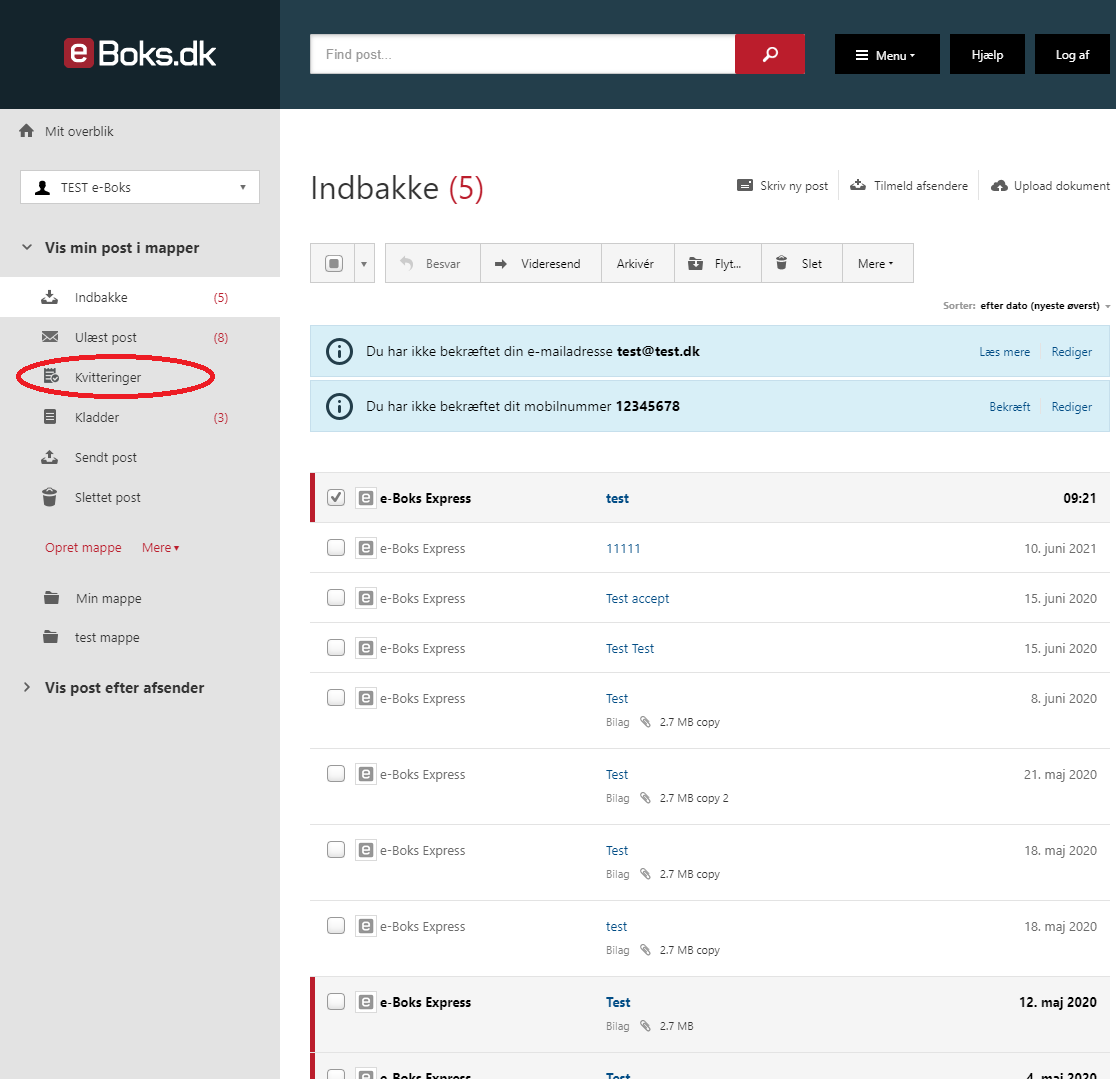 Storebox – e-Boks brugersupport